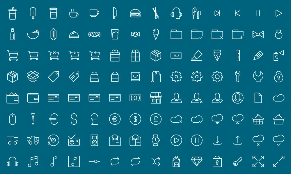 Simple Line Icons - Creative Alys